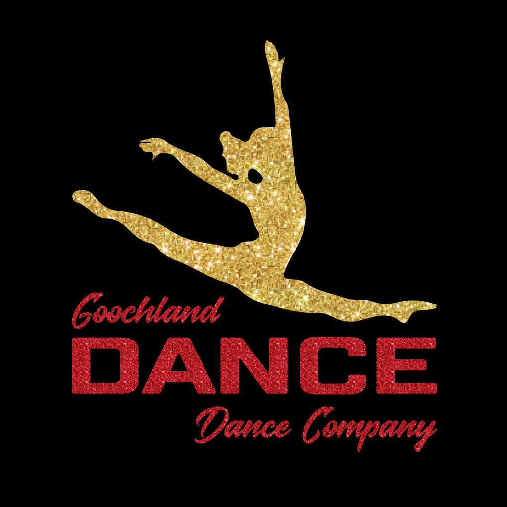 Glitter Dance Company Design with Dancer Silhouette – The Teehive