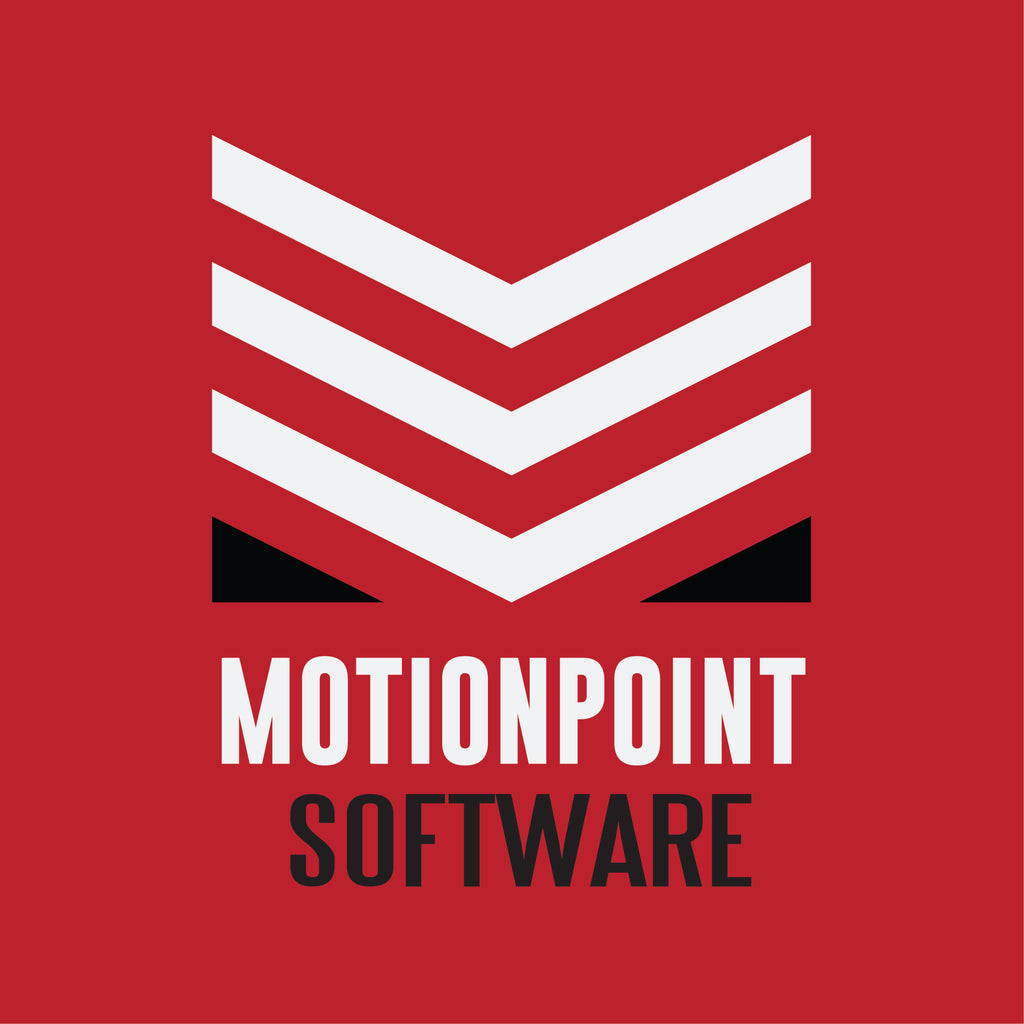 Motionpoint Software Logo – Modern Arrow Design – The Teehive
