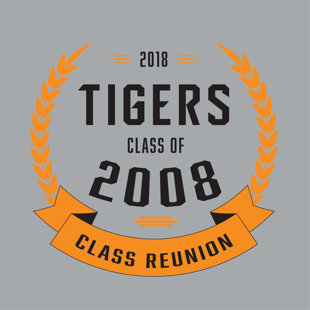 Bold Emblem Class Reunion Customizable Spirit Template – The Teehive