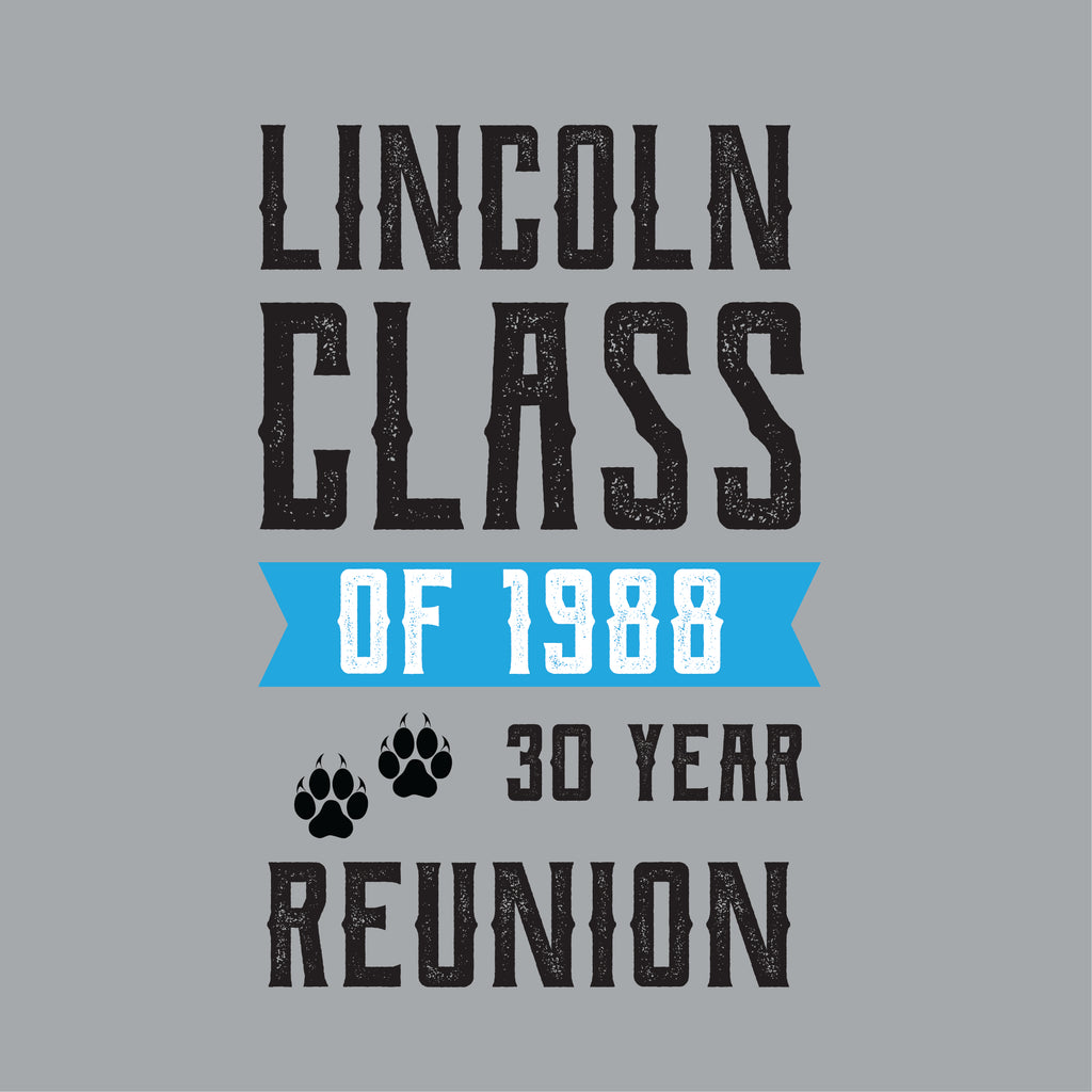 Vintage Paw Print Reunion Banner Customizable Template – The Teehive