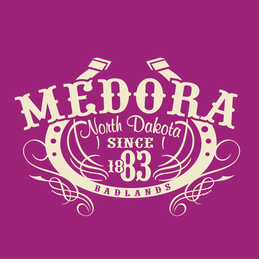 Medora Horseshoe Western Fun Swirly Template – The Teehive